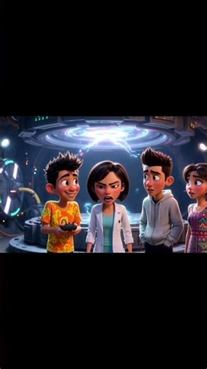 Time Machine Gone Wrong 😱| kids carrton#shorts #shortfeed