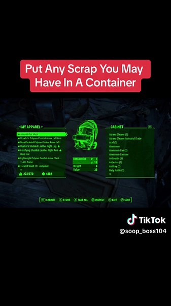 Infinite XP Glitch For Fallout 4 #gameglitch #howto #exploit #Fallout #fallout4 #fypシ #fyp #foryoupage