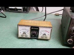 Swan SWR Power Meter Model SWR-1A