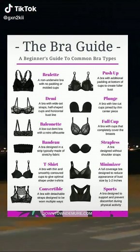 The Bra Guide: Explore Different Styles of Bras