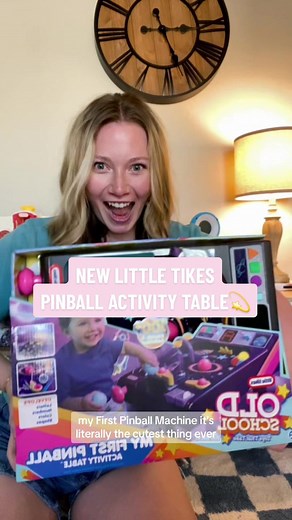 Exciting New Little Tikes Pinball Activity Table Unboxing 2023