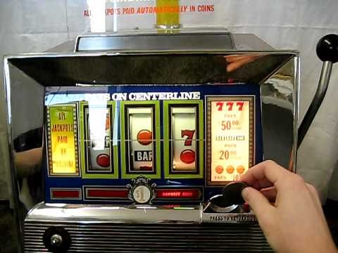 Vintage Bally Slot Machine 1970's