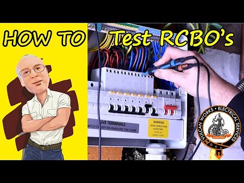 HOW TO test RCBO's at the board - Three leads, 10 Tests for Type A RCBO's