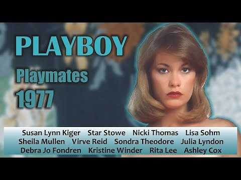 Playboy playmates 1977 | Magnificent color photos of beauties
