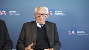 1.8K views · 1.5K reactions | European Movement President, Michael Heseltine, on Brexit. "But the real world is, since Brexit, the € has devalued by about 11% against the $, whereas the £ has devalued by something like 17% against the $ - which shows that something has gone wrong in this country." | European Movement UK | Facebook