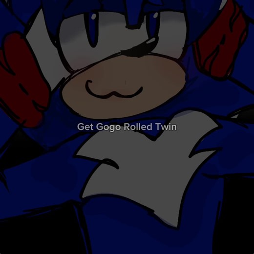Get Gogo Rolled Twin #gogo #tsg #fyp #animation #sonic