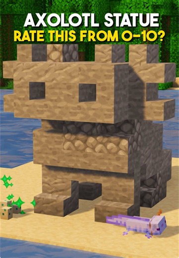 Axolotl Tutorial: Create Your Own Minecraft Statue