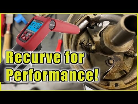 How-to Recurve Stock Ford Distributor and Set Timing!