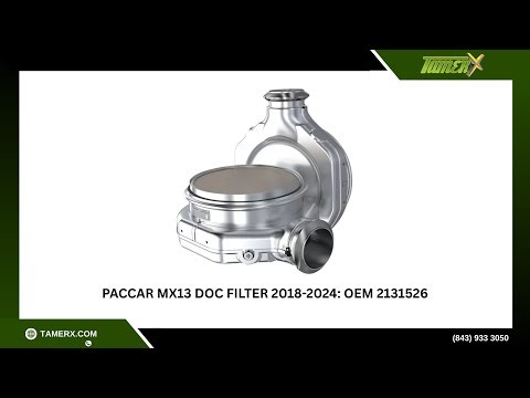 Paccar MX13 DOC Filter 2018-2024: OEM 2131526
