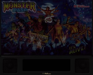Monster Bash (Williams 1998) 2 & 3 screens directb2s b2s db2s