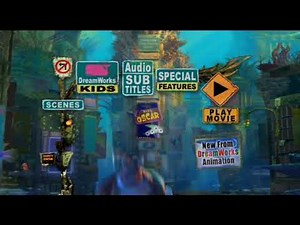 Opening DVD Shark tale 2005 (Disney Version)