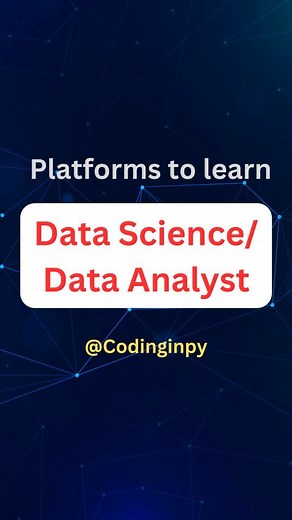 Python • SQL • Programming - 350k🔒 | Follow @codinginpy for more informative posts 😊 Complete Data Science learning Kit | Save ✅ Did i miss anything let me know in the... | Instagram