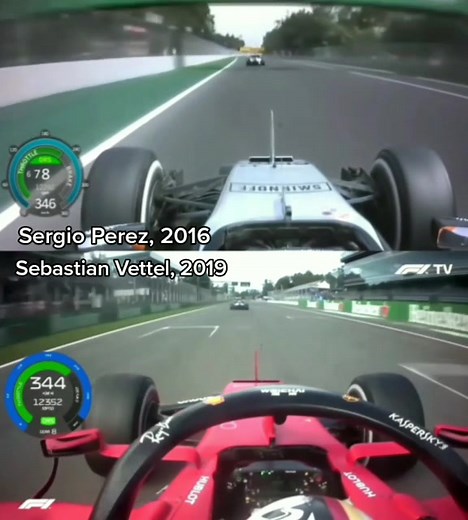 Highest F1 Top Speed ever recorded #formula1 #f1moments #f1tiktok #f1 #vettel #sergioperez