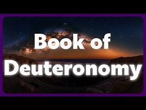 Listening to Deuteronomy | Full Audio Bible & Fall Asleep to Scriptures (NASB)