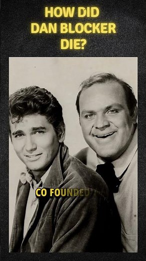 How did Dan Blocker die? #actor #western #classictv #movie #tv #history #americanactor #tragedy