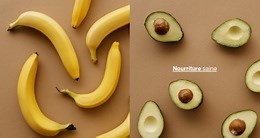 Fruits et légumes - Modèle de site Web par Nicepage