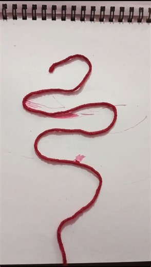 DIY Thread art🌈|string pull art 😍💕#shorts #painting #creative #art #trending #acrylicpainting #diy