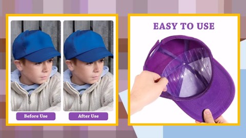 Baseball Cap Inserts 25Pcs Hat Shaper Supports Plastic Half Hat Stays for Preventing Deformation and Organized Storage