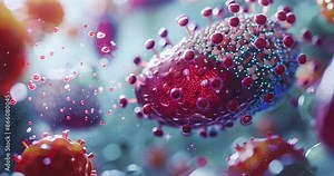 Develop a striking 3D real image representation of hepatitis, showcasing the virus's structure and its effects on the liver to enhance understanding and awareness through detailed, lifelike visuals