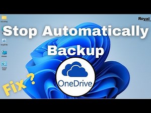 How To Stop Automatically Backup Files To OneDrive In Windows 11 (New 2022)