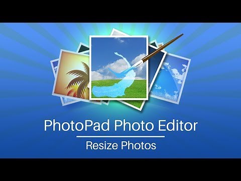 How to Resize Photos | PhotoPad Photo Editor Tutorial