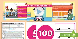 KS1 Move and Learn: Maths Lesson Pack: Counting to 100