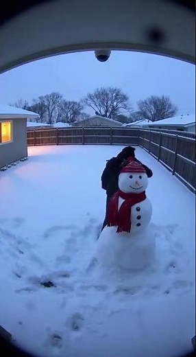 He Punched a Snowman... and It Fought Back! ⛄💥