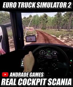 51K views · 1.1K reactions | Gameplay Euro Truck Simulator 2 - ETS2 Modo Realista Onboard Scania | Andrade Game | Facebook