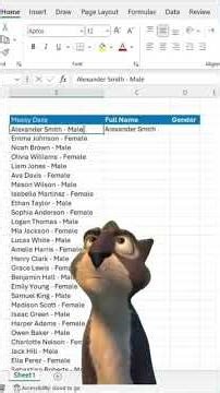 How to use Flash Fill in #Excel #exceltips