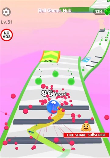 Marble Run 3D 😌🔥 | Smooth Physics & Perfect Flow #shorts