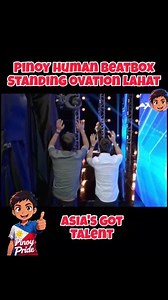 Proud Pinoy Human Beatbox, Napa Standing Ovation Ang Lahat Sa Asia's Got Talent #voicesofpinoypride #pinoypride #fypシ #fypシ゚viral #pinoy #fypシ゚viralシ #fyppage #fy | Voices of PinoyPride