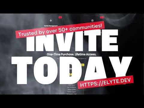 [ELYTE] This Discord Bot Replaces 5+ Bots (Perfect for FiveM Servers)