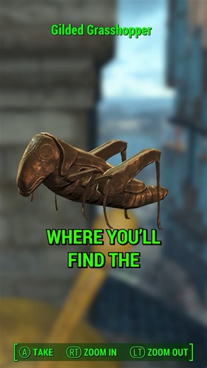 The Golden Grasshopper Quest in Fallout 4 #reels #fyp #fallout4 | Thomas Xplores