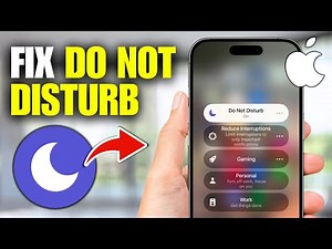 How To Fix Do Not Disturb Not Working on iPhone (Quick Fix)