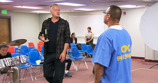 Tim Robbins teaches acting in prison