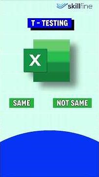 T-Test Simplified: Using Excel to Validate Assumptions Like a Pro