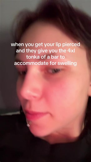 Lip Piercing Care: Managing Swelling and Bar Size