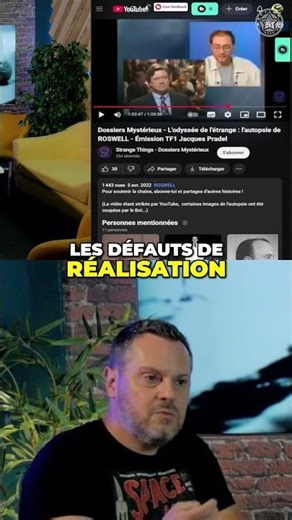 Fake autopsie d'Alien : La technique du noir et blanc, décryptage ! #shorts #status