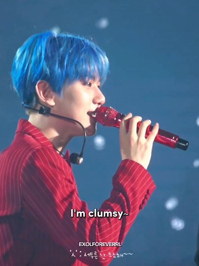 she's so selfish but I like it~ #exo #baekhyun