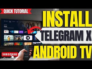 No Play Store? How to Download & Install Telegram X App on ANY Android TV (2025)