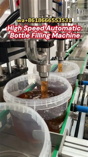 High Speed Automatic Bottle Filling Machine#machine #fillingmachine #liquidfillingmachine #factory