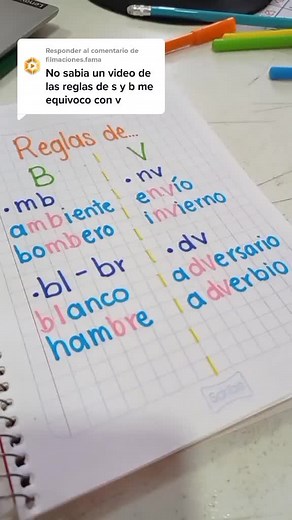 Reglas de Ortografía: Uso de la B y la V