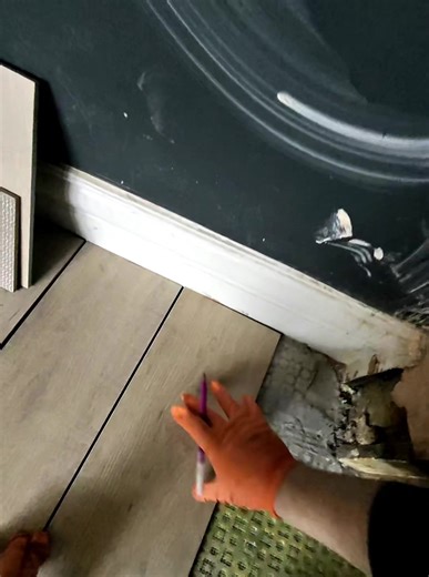 How to scribe tiles #tiling #tips