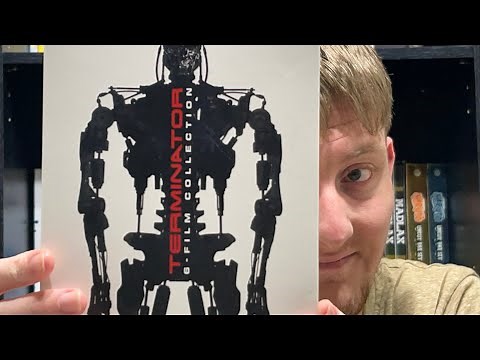 Terminator 6 film collection Blu-ray unboxing