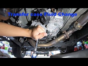 How To Change Transfer Case Fluid on 5th Generation Toyota 4Runner