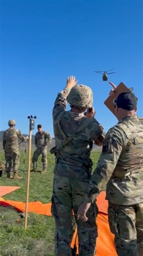 When the mission demands accuracy, Pathfinders deliver. #CalGuard Soliders, class 703, take their verbally initiated release system (VIRS) test in the Pathfinder course at Camp San Luis Obispo, Calif., Dec. 17, 2025. The VIRS test is part of the culminating field training exercise for the #Pathfinder course. (🎥: Spc. Yancy Mendoza) | California Army National Guard