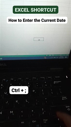 1K views | Current Date Excel Shortcut #reels #excelshortcuts #tutorial | Math n Meme | Facebook