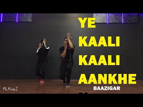 Ye Kaali Kaali Aankhen | Baazigar | KiranJ | DancePeople Studios