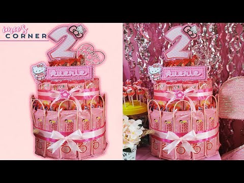 CANDY CAKE TUTORIAL || CANDY CAKE TOWER