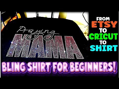 HOW TO MAKE A MULTI-COLOR RHINESTONE SHIRT WITH CRICUT FOR BEGINNERS | HOTFIX | BEDAZZLE